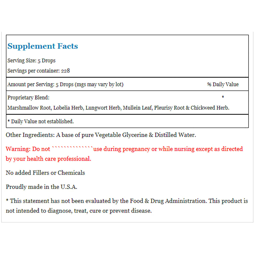 Christopher's Original Formulas Lung and Bronchial Formula 2 fl oz and ...